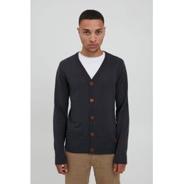 Blend Herren Cardigan "BHLennard", blau, Gr. XL, unifarben, Feinstrick, 50% Baumwolle, 50% Polyacryl, Strickjacken, Strickjacke mit Ton-in-Ton