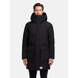 Khujo Herren Wintermantel "Winer3"schwarz, Gr. L, Obermaterial: 100% Polyester. Innenfutter: 100% Polyester. Wattierung: 100% Polyester. &Auml;rmelfutter: