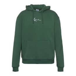 Karl Kani Herren Kapuzensweatshirt "Karl Kani Herren"dunkelgr&uuml;n, Gr. XL, unifarben, 80% Baumwolle, 20% Polyester, Sweatshirts