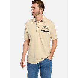 Babista Herren Poloshirt "Poloshirt TESSELLI", beige, Gr. L, Obermaterial: 100% Baumwolle CO., Shirts