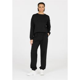 ENDURANCE ATHLECIA ATHLECIA Damen Sweathose "Carmen", lila, Gr. 36, unifarben, 100% Polyester, Hosen, aus extra weichem Material