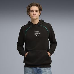 Puma Herren Hoodie "Puma x ASTON MARTIN ARAMCO F1 TEAM Hoodie Herren"schwarz, Gr. S, Obermaterial: 67% Baumwolle, 33% Polyester; Kapuzenfutter: 33%