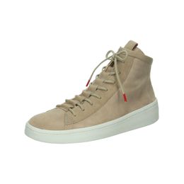 Think! THINK Damen Sneaker "Think Sneaker Veloursleder", Gr. 36,5, beige, Veloursleder, Schuhe
