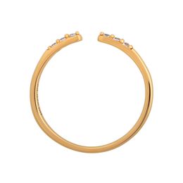 CAI CA&Iuml; Damen Fingerring, 058 (18,5), Silber 925 (Sterlingsilber), gelb, Silber 925 (Sterlingsilber), Fingerringe