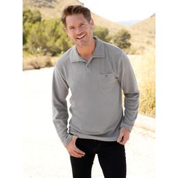 Catamaran Herren Langarmshirt "Langarm-Shirt", grau, Gr. 60, unifarben, 83% Baumwolle, 17% Polyester, Shirts