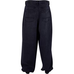 Urban Classics Herren Bequeme Jeans "Urban Classics Herren Heavy Ounce Baggy Fit Jeans"schwarzwashed, Gr. 36, unifarben, 100% Baumwolle, Jeans