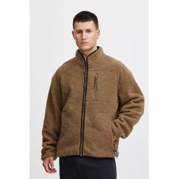 Blend Herren Kapuzensweatjacke "BHSweatshirt"ermine, Gr. XXXL, unifarben, 100% Polyester, Sweatjacken, Gem&uuml;tliche Teddy-Jacke