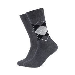 JOOP! JOOP Herren Socken "premium essentials", Gr. 43, grau, Baumwolle, Elasthan, Polyamid, meliert, Socken, Premium Qualit&auml;t, verst&auml;rkte Ferse, verst&auml;rkte