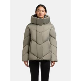 Khujo Damen Winterjacke "Olsa2"grasgr&uuml;n, Gr. XL, Obermaterial: 100% Polyester; Innenfutter: 100% Polyester; Wattierung: 100% Polyester; &Auml;rmelfutter: