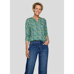 Rabe Damen Print-Shirt "T-Shirt"dunkelblau, Gr. 38, 92%Viskose, 8%Elastan, Shirts