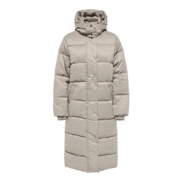 Jacqueline de Yong JDY Damen Steppmantel "JDYMAJA LONG PADDED JACKET OTW YFM NOOS"chateau gray detail:dtm jdy lining, Gr. L, unifarben, Steppware, Obermaterial: 100%