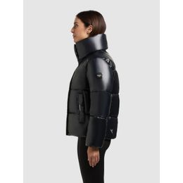 Khujo Damen Winterjacke "Rinja2 Shiny"nachtblau, Gr. S, Obermaterial: 100% Polyester. Innenfutter: 100% Nylon. Wattierung: 100% Polyester.