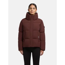 Khujo Damen Winterjacke "Rinja2 Matt"rot, Gr. XL, Obermaterial: 100% Polyester; Innenfutter: 100% Nylon; Wattierung: 100% Polyester, Jacken, Warme