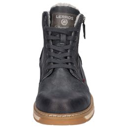 Lerros Herren Winterboots, Gr. 46, grau, Lederimitat, used, Schuhe, Casual Boots, Winterboots mit Warmfutter