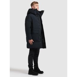 Khujo Herren Wintermantel "Winer3"blau, Gr. S, Obermaterial: 100% Polyester. Innenfutter: 100% Polyester. Wattierung: 100% Polyester. &Auml;rmelfutter: