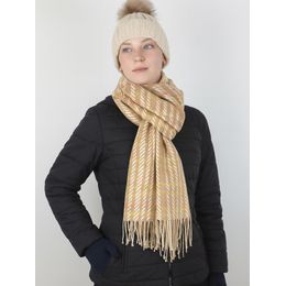 Collezione Alessandro Schal 'Inverno' Damen Gr&ouml;&szlig;e One Size senf