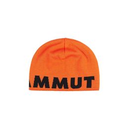 Mammut Mütze ‘Logo’ Herren Größe 55/60 orange / schwarz