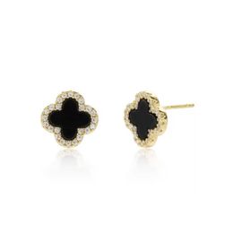 Rougemont Jewellery Earrings 'Kleeblatt' female Gold size One Size