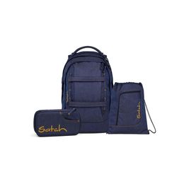 Satch Backpack 'Jeans Special' girl Blue size B: 45 cm x H: 31.5 cm x T: 16 cm