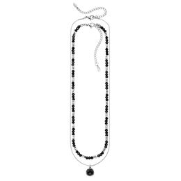 Aniston Kette Damen Größe One Size schwarz / silber