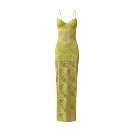OW Collection Cocktailkleid 'KAYLA' Damen Gr&ouml;&szlig;e 36 gr&uuml;n Winterkleid