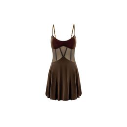 OW Collection Cocktail Dress 'Cassandra' female Brown size S