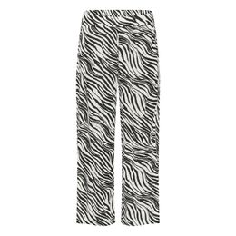 Kaffe CURVE Hose 'Caisy Ami' Damen Gr&ouml;&szlig;e 44 schwarz / wei&szlig;