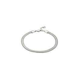 Stilnest Armband 'Schlangenkette' Damen Gr&ouml;&szlig;e 17 silber