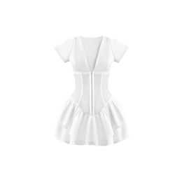 OW Collection Cocktail Dress 'Aurelia' female White size XL