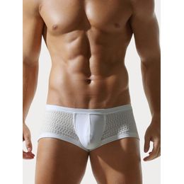 SEOBEAN Boxershorts 'Briefs' Herren Gr&ouml;&szlig;e XXL wei&szlig;
