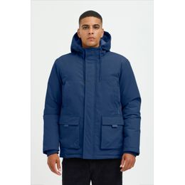Blend Herren Winterjacke "BHOuterwear", blau, Basic, Gr. L, unifarben, 100% Polyester, Jacken, W&auml;rmende Winterjacke mit Taschen