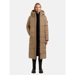 Khujo Damen Steppmantel "Dote2", beige, Basic, Gr. XL, Obermaterial: 100% Polyester. Innenfutter: 100% Nylon. Wattierung: 100% Polyester, M&auml;ntel,
