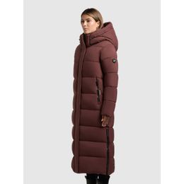 Khujo Damen Steppmantel "Dote2", braun, Basic, Gr. XXL, Obermaterial: 100% Polyester. Innenfutter: 100% Nylon. Wattierung: 100% Polyester, M&auml;ntel,
