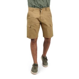 Blend Herren Cargoshorts "BHBarni", braun, Gr. S, unifarben, Web, 97% Baumwolle, 3% Elasthan, Hosen, Stilvolle Cargo Shorts mit Taschen