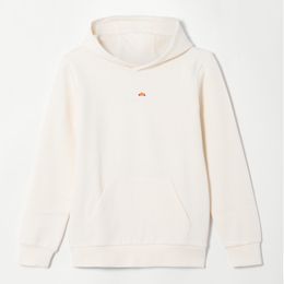 Kapuzensweatshirt Ellesse, Jungen, Gr. 128/134 (8), sanftes wei&szlig;, Obermaterial: 80% Baumwolle, 20% Polyester, Sweatshirts
