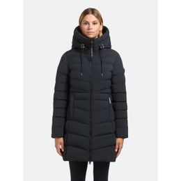 Khujo Damen Steppmantel "Tuhani5", schwarz, Gr. M, Obermaterial: 100% Polyester. Innenfutter: 100% Nylon. Wattierung: 100% Polyester, M&auml;ntel,