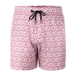 YEAZ Herren Badeshorts "Badeshorts SEASHEY", pink, Gr. S, Obermaterial: 97% Polyester PES. 3% Elasthan EL., Badehosen