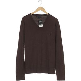Tommy Hilfiger Pullover Herren Gr&ouml;&szlig;e XL Second Hand braun
