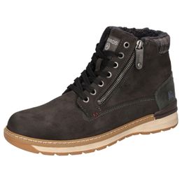 Lerros Herren Winterboots, Gr. 43, grau, Lederimitat, used, Schuhe, Casual Boots, Winterboots mit Warmfutter