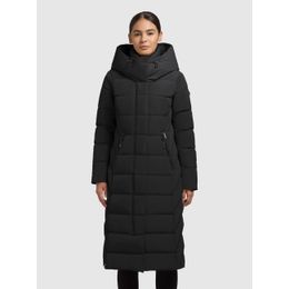 Khujo Damen Steppmantel "TAMKE"schwarz, Gr. L, unifarben, Steppware, Obermaterial: 100% Polyester. Futter: 100% Nylon. Wattierung: 100% Polyester,