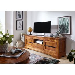 TV-Board Akazie 170x40x55 honig lackiert OXFORD #0324
