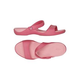 Crocs Sandalen Damen Gr&ouml;&szlig;e 38 Second Hand pink