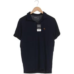 Abercrombie & Fitch Abercrombie & Fitch Poloshirt Herren Gr&ouml;&szlig;e M Second Hand marine