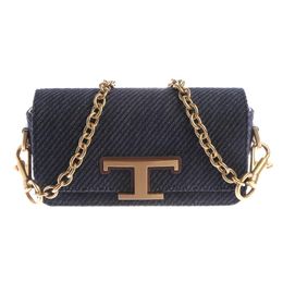 Tod's Tod's Abendtasche Damen Gr&ouml;&szlig;e One Size Second Hand navy
