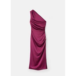 Mango Kleid Damen Gr&ouml;&szlig;e 42 fuchsia Winterkleid