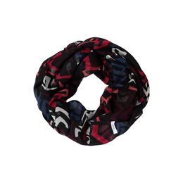 Cecil Schlauchschal Damen Gr&ouml;&szlig;e one size rot / schwarz / wei&szlig;