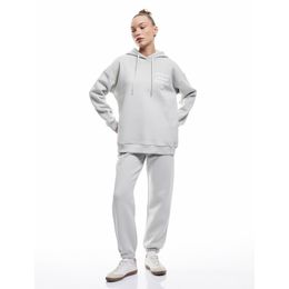 KOTON Sweatshirt Damen Gr&ouml;&szlig;e XXL hellgrau