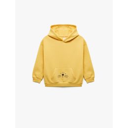 KOTON Sweatshirt boy Yellow size 98/104
