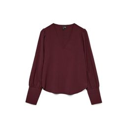 V&eacute;ro Moda VERO MODA Bluse Damen Gr&ouml;&szlig;e S bordeaux