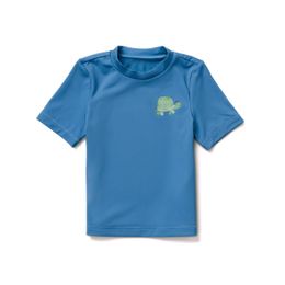 Tchibo - Kinder-Shirt mit UV-Schutzfaktor 80 - Kinder - Gr. 122/128 - blau